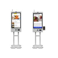 China 23Inch Automatic Self Service Ordering Kiosk , Bill Payment Kiosk With QR Scanner for sale