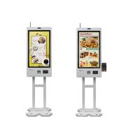 China 23 Inch Self Service Ordering Kiosk Waterproof For Fast Food Restaurants for sale