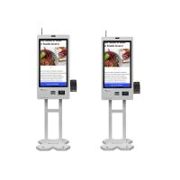 China 21.5 Inch Self Service Ordering Kiosk , Cashier Cash Acceptor Machine Payment Kiosks for sale