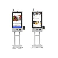 China Fast Food Payment Terminal Kiosk Lcd Self Service Ordering Touch Screen Interactive Kiosk for sale