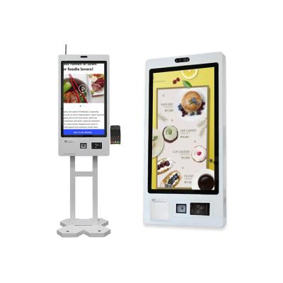 China QR Code Scanning Self Ordering Kiosk All In One Fully Automated 14 Inch for sale