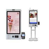 China QR Code Scanning Self Ordering Kiosk All In One Fully Automated 14 Inch for sale