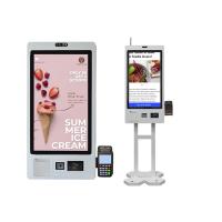 China Touchscreen Self-Service Kiosk with Barcode Scanner Wi-Fi Connectivity payment kiosk with bill accetor for sale
