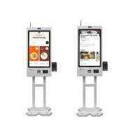 China Supermarket 21.5 Touch Screen Ordering Kiosk Checkout Payment Machine for sale