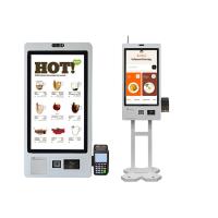China Supermarket Self Service Checkout Kiosk Ordering Payment Kiosk Terminal for sale