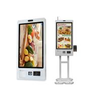 China Supermarket Self Service Checkout Kiosk Ordering Payment Kiosk Terminal for sale