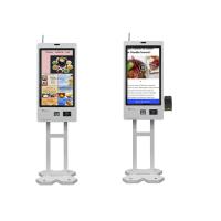 China 24 32 Inch Self Cashier Machine Mcdonalds Self Order Payment Touchscreen Display Kiosk for sale