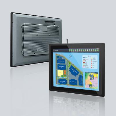 China 19 Inch Black Touch Panel PC Industrial Lpt Touch Android Ip65 Touch Screen for sale