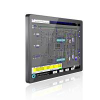 China 21.5 Inch Industrial Panel PC Embedded Wall Mount Rugged Touch Screen Computer for sale