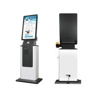 China Self Service Cash and Coin Recycler Android Payment Kiosk Card Dispenser Ticket Printer Self Hotel Check in Kiosk for sale