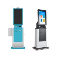 China ODM/OEM Touch Screen Self Kiosk Ticket Printer Passport Scanner Cash Receipter Self Sevice Payment Kiosks for sale