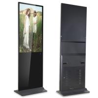 China 55 Inch Indoor Floor Standing Win10 Touch Screen Kiosk Advertising Screen Totem for sale