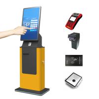 China Touch Screen Thermal Printer Interactive Cash Payment Kiosk for Hotel ATM Machine for sale