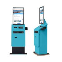 China Self Service Kiosk with 1920*1080 Resolution Multiple Payment Methods and Passport Scanner Terminal for sale