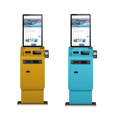 China Capacitive Touch 10 Point Self Payment Kiosk with 1920*1080(FHD) Resolution and 27/32 Inch Screen for sale