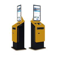 China 27 32 Inch Touch Screen Payment Kiosk Self Service Cash Coin Recycle Acceptor Machine Foreight Currency Exchange Kiosk Terminal for sale