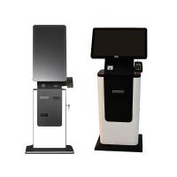 China Qr Code Scanner Card Dispenser Payment Terminal Self Check in Receipt Printer Kiosk Cash Payment Information Kiosk Touch Screen for sale