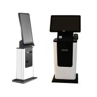 China Touch Screen Check in Kiosk Self Service Passport Scanner Card Reader Ticket Printer Payment Kiosk for Gaming Parking Hotel for sale