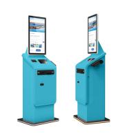 China Self-service Hotel Check-in Kiosk with Thermal Printer and Magnetic Card Ticket Type for sale