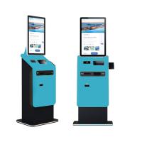 China Self-service Hotel Check-in Kiosk with Thermal Printer and Magnetic Card Ticket Type for sale