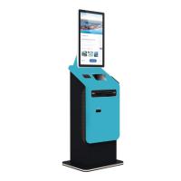 China Self Payment Kiosk Currency Exchange Machine Parking Kiosk Coin Cash Bill Recycling Parking Payment Terminal with A4 Printet for sale