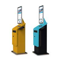 China Car Wash Parking Hotel Airport Bank Mall Self Service Coin Cash Bill Recycler Payment Kiosk Terminal with A4 Printer Scanner for sale