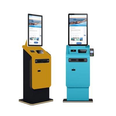 China Self Service Kiosk Automatic Self Service Checkout Self Service Currency Exchange Payment Kiosk Machine No reviews yet for sale