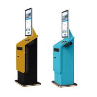 China 27/32 Inch Self Service Payment Terminal Kiosk with Touch Screen and Automatic Cash Currency Exchange for sale