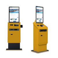 China Cash Dispensing And Deposit Self Service ATM Payment Terminal Touch Screen for sale