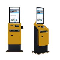 China Crtly Touch Screen Self Service Booth Printer Bill Cash Payment Kiosks Car Wash Self Check In Kiosk for sale
