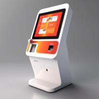 China 27 Inch Cash Register Coin Receiver Self Service Payment Kiosk NFC Card Reader for sale