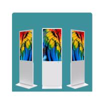 China Panel Size 49 Inch Touch Screen Information Kiosk with Toughened Glass Panel for sale