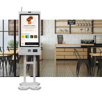 China Indoor Self Ordering Kiosk featuring Capacitive Touch 10 Point - Android/Win7/8/10 OS for sale
