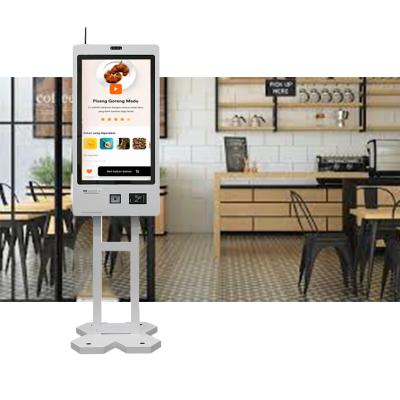 China Indoor Self Ordering Kiosk featuring Capacitive Touch 10 Point - Android/Win7/8/10 OS for sale