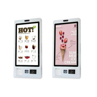 China QR Scanner Self Pay Kiosk with Custom Logo Ticket Printing RFID Reader for sale
