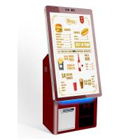 China Sleek Android/Win7/8/10 Self Ordering Kiosk with Custom Customer s Logo for sale