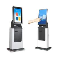 China Self Service Hotel Kiosk with Thermal Printer and Automatic Card Dispenser for sale
