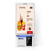 China Self Order Kiosk For Restaurant Android/Window 7/8/10 OS And Thermal Printer Included for sale