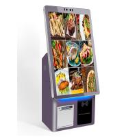 China Advanced LCD Touch Screen Display Food Order Machine Self Order Kiosk In Restaurant for sale