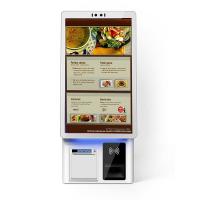 China Advanced LCD Touch Screen Display Food Order Machine Self Order Kiosk In Restaurant for sale