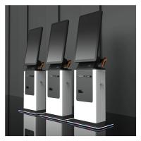 China 32'' Hotel Check-in Ticket Printer Kiosk for ATM Deposit and Foreign Currency Exchange for sale