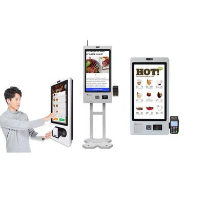 China Win 10 Self Payment Kiosk LCD Touch Screen For Floor-standing for sale