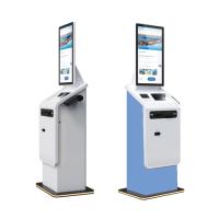 China Airport Hotel Self Service Payment Kiosk with Validate And Billnote and Cash Currency Exchange for sale