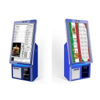 China Interactive Digital Kiosk Touch Screen With Multilingual Display And Toughened Glass Panel for sale