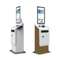 China Self Service Restaurant Kiosk With Customizable Colors And FHD Resolution For Ticket Printing for sale