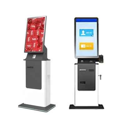 China Self Service Ticket Printing Payment Kiosk with Camera and Scanner for sale
