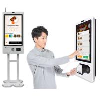 China Floor Stand Self Ordering Kiosk With QR And RFID Reader For Secure Transactions for sale