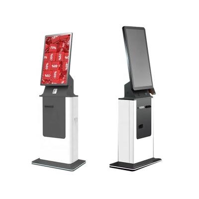 China Vertical Self Service Kiosk with Thermal Printer and Customizable Color Options for sale
