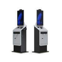 China Self Service Coin Cash Change Machine with SDK and Barcode Reader Passport Scanner Foreign Currency Exchange Payment Kiosk for sale