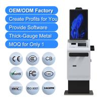China Touch Screen Self Service Payment Kiosk SDK Enabled Bill Ticket A4 Printer Scanner Card Dispenser Cash Recycler Multi-OS Floor for sale